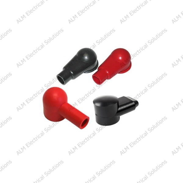 Black 12.7mm Lug & Ring Terminal Insulator [ALM Part Reference ...