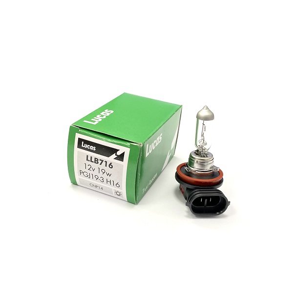 Lucas LLB716 - H16 PGJ19-3 12V 19W Clear Bulb [ALM Part Reference ...